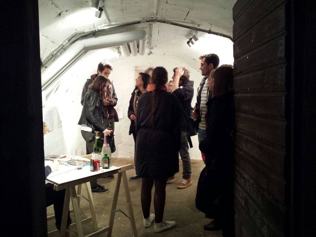 Alexander Jahn im Keller des Sägesser-Stöcklis – Saima Linnea Sägesser