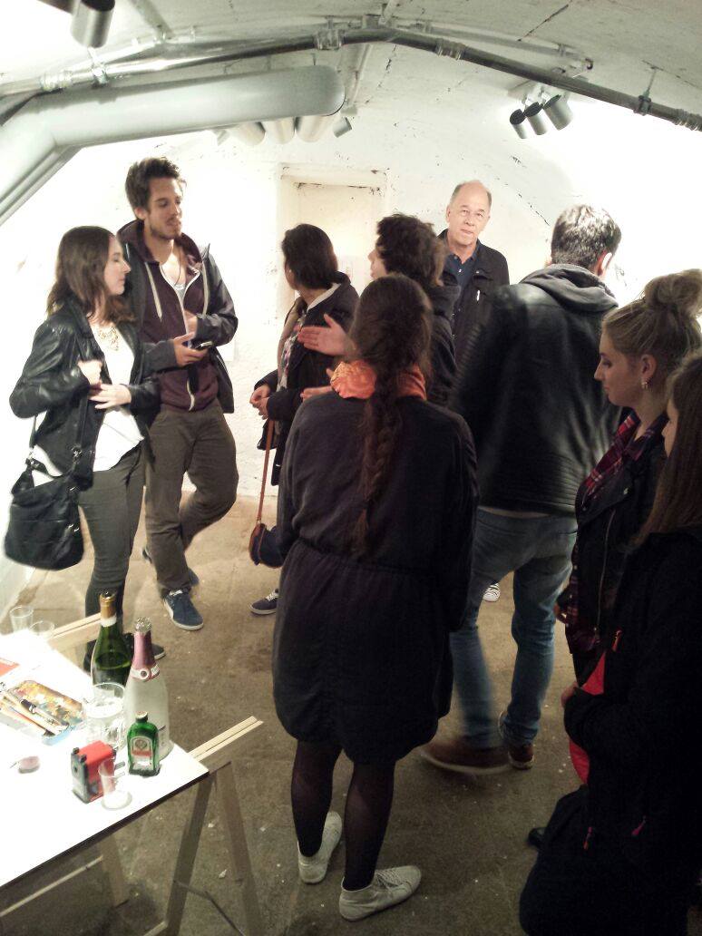 Alexander Jahn im Keller des Sägesser-Stöcklis – Saima Linnea Sägesser